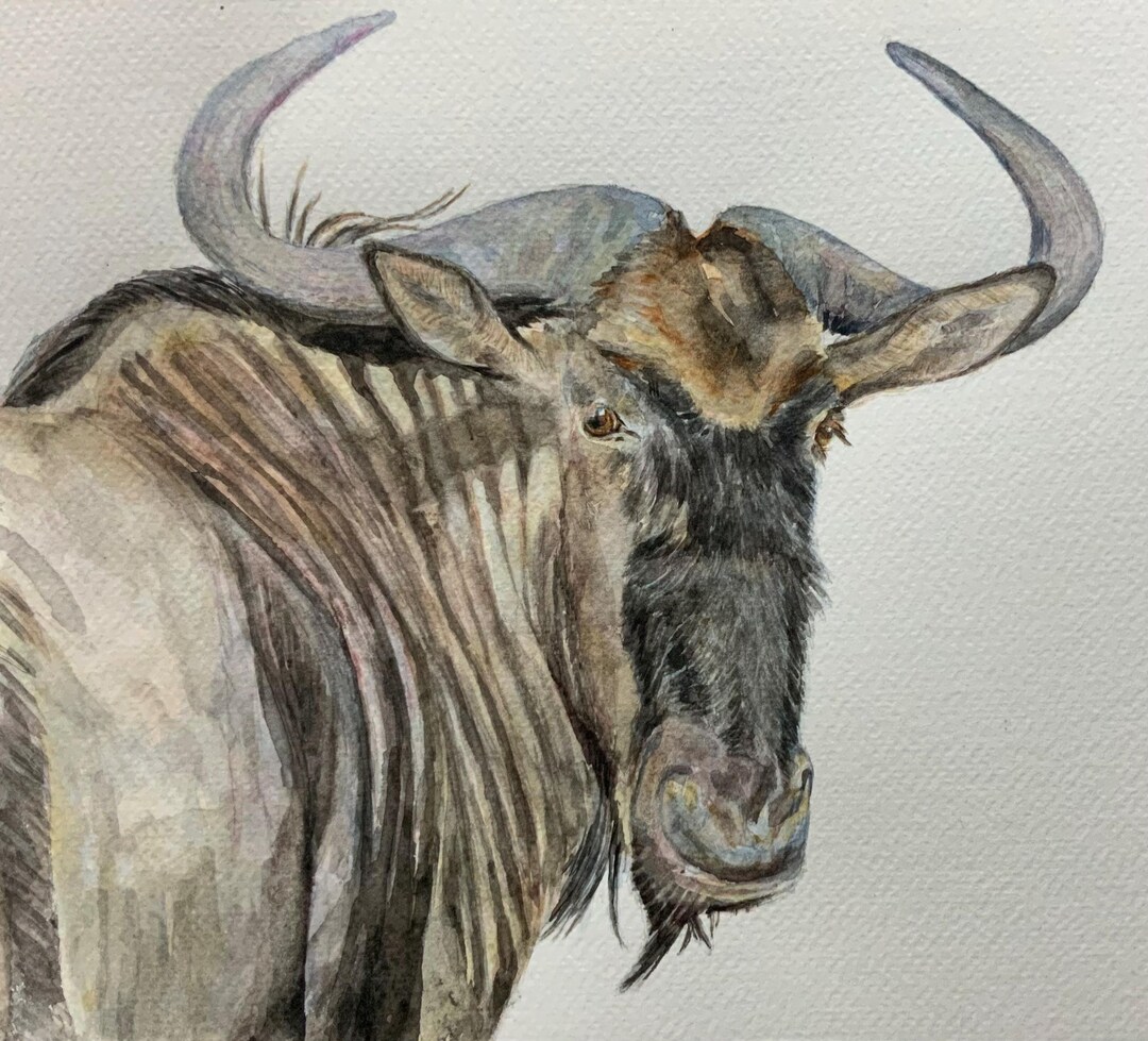 Hand Painted One of One Original Watercolor Painting. One of One. in ...