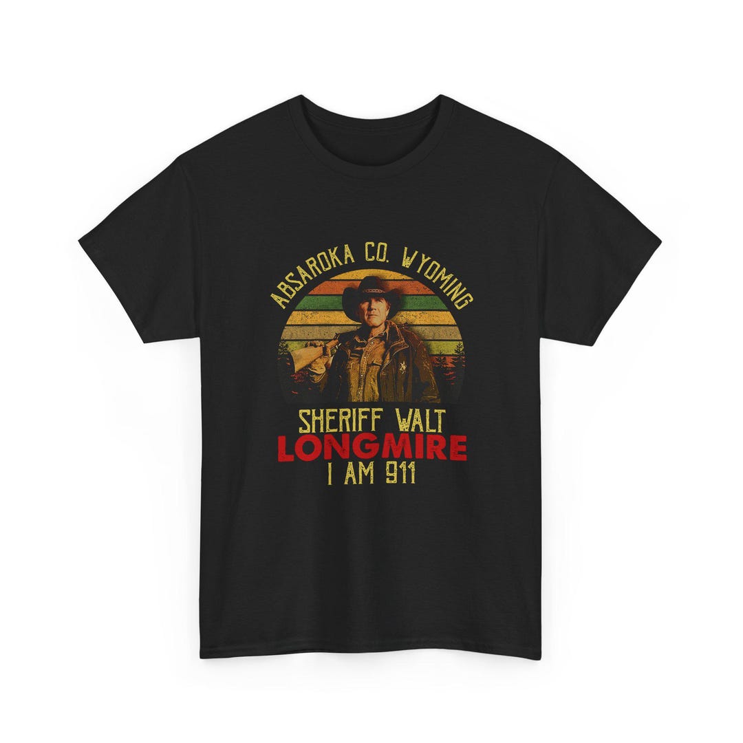 Walt Longmire Shirt, Craig Allen Johnson Vintage T-shirt, Movies Quote ...