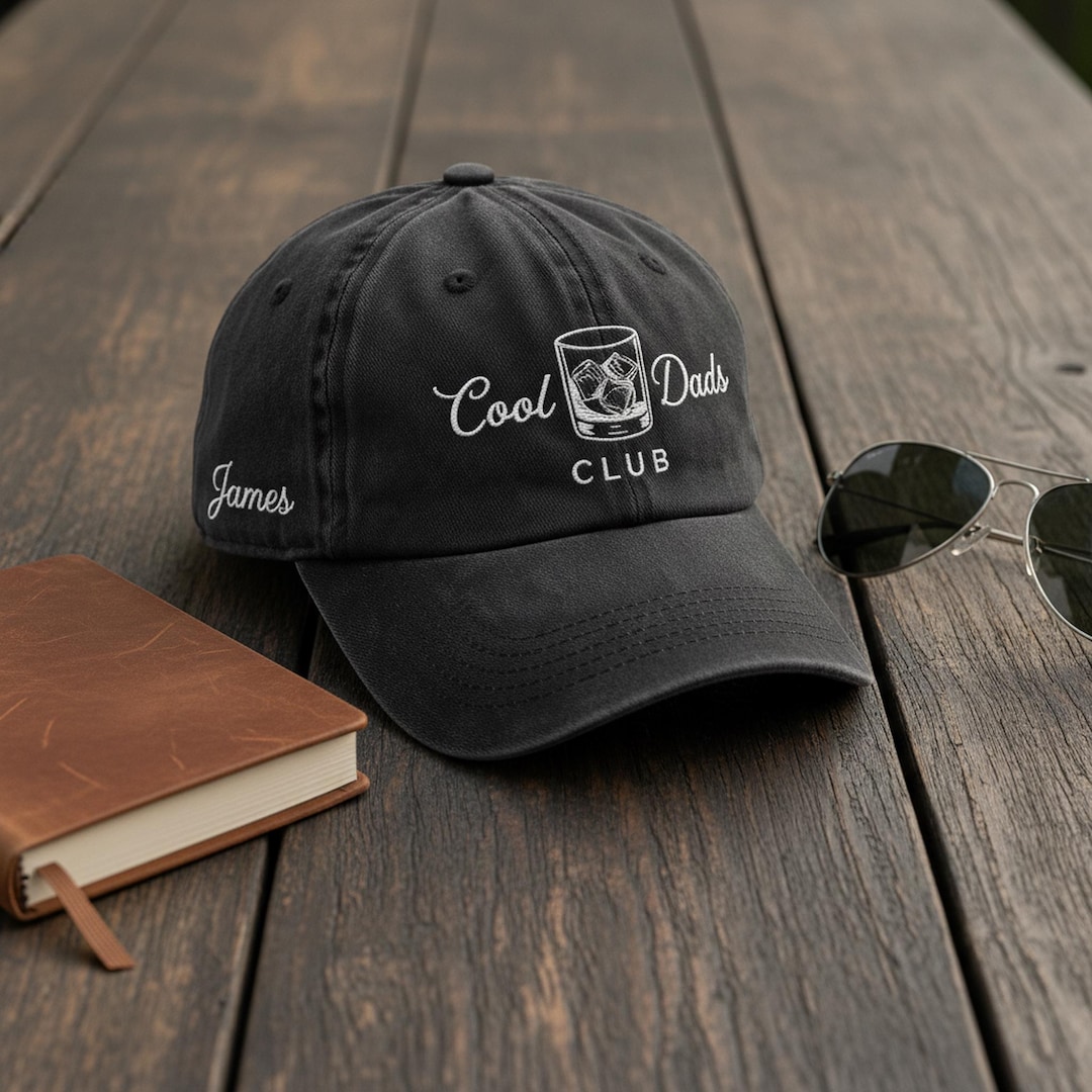 Personalized Cool Dads Club Hat, Custom Embroidered Dad Cap, New Dad ...