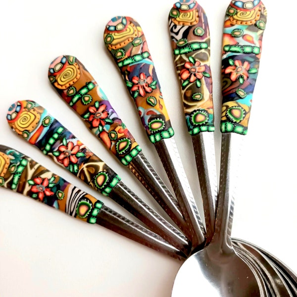 Decorated Spoon - Etsy