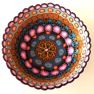 Mini Bowl Polymer Clay Trinket Bowl Handmade Bowl Trinket Bowl Gift ...