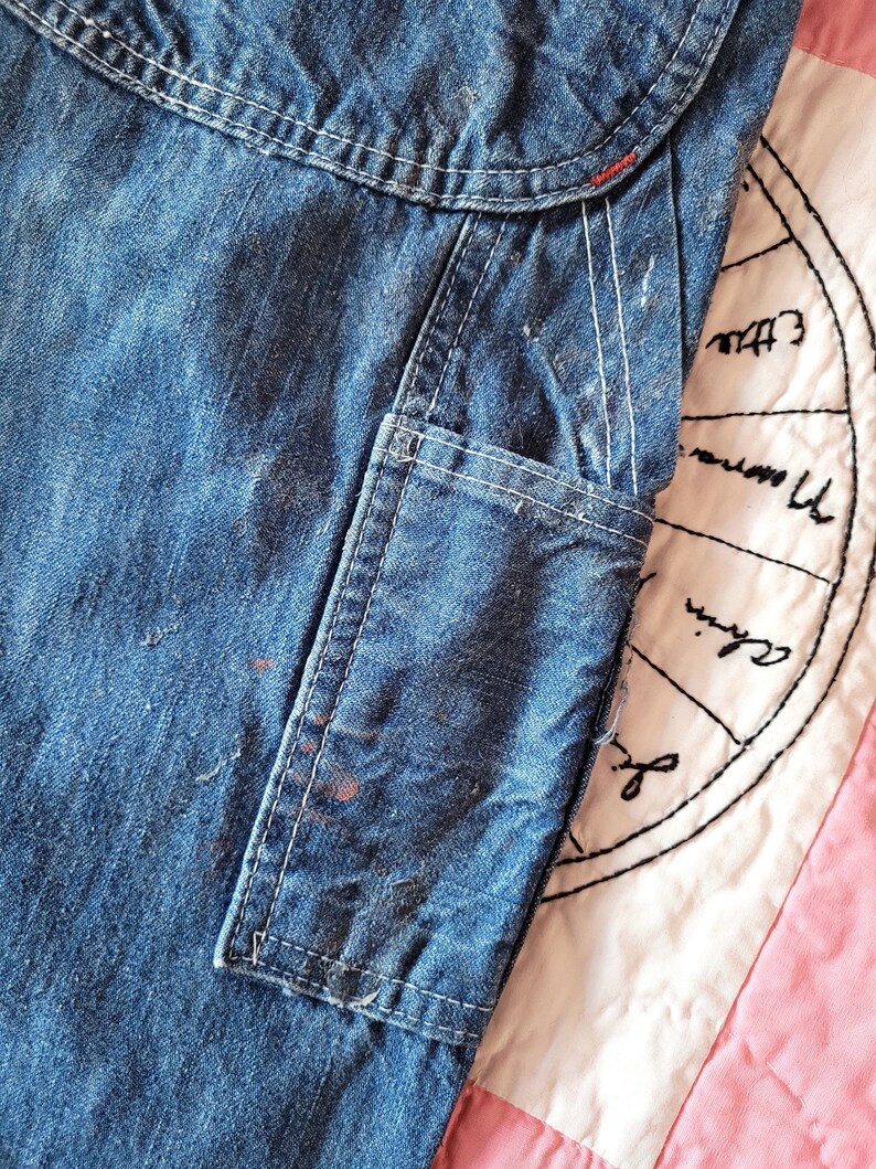 1960s JC Penney Big Mac Overalls M - Etsy Australia