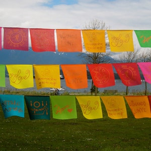 One Love Prayer Flags - Etsy Canada