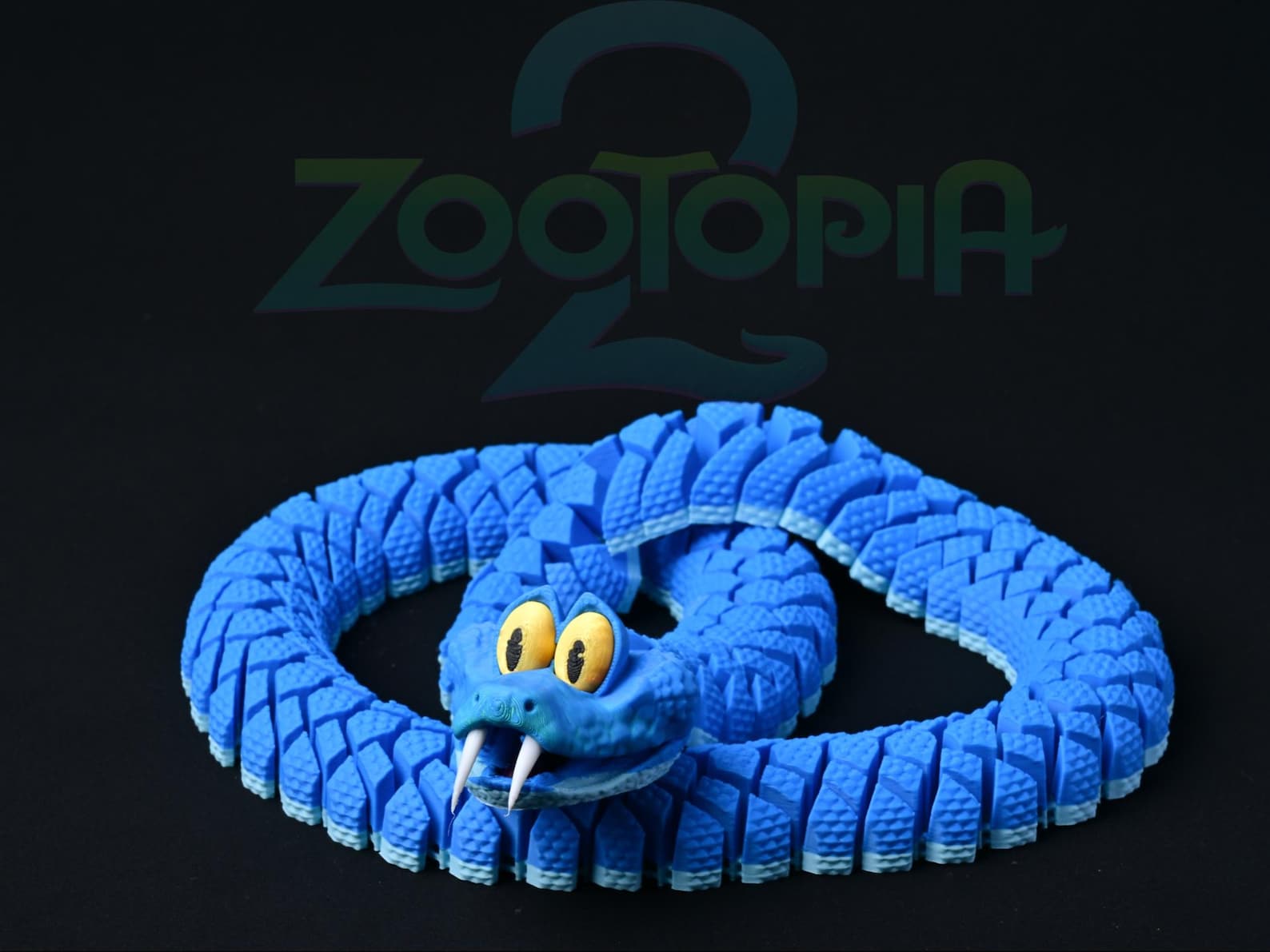 Gary the Snake From Zootopia 2 – 3D Printable STL File • Articulated ...