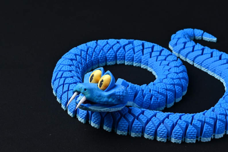 Gary the Snake From Zootopia 2 – 3D Printable STL File • Articulated ...