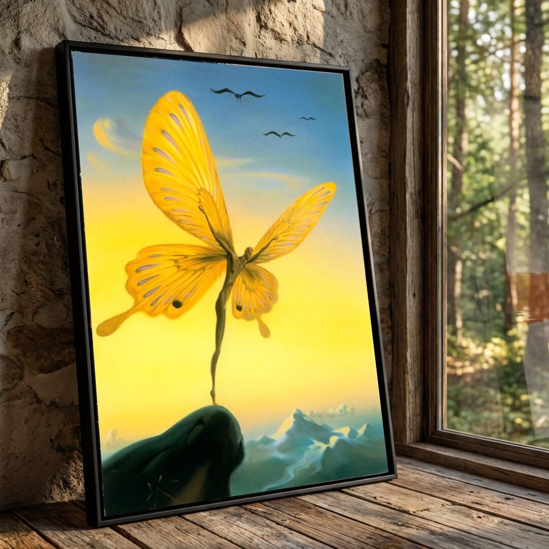 Surreal Butterfly Wings Canvas, Vladimir Kush Fantasy Wall Art ...