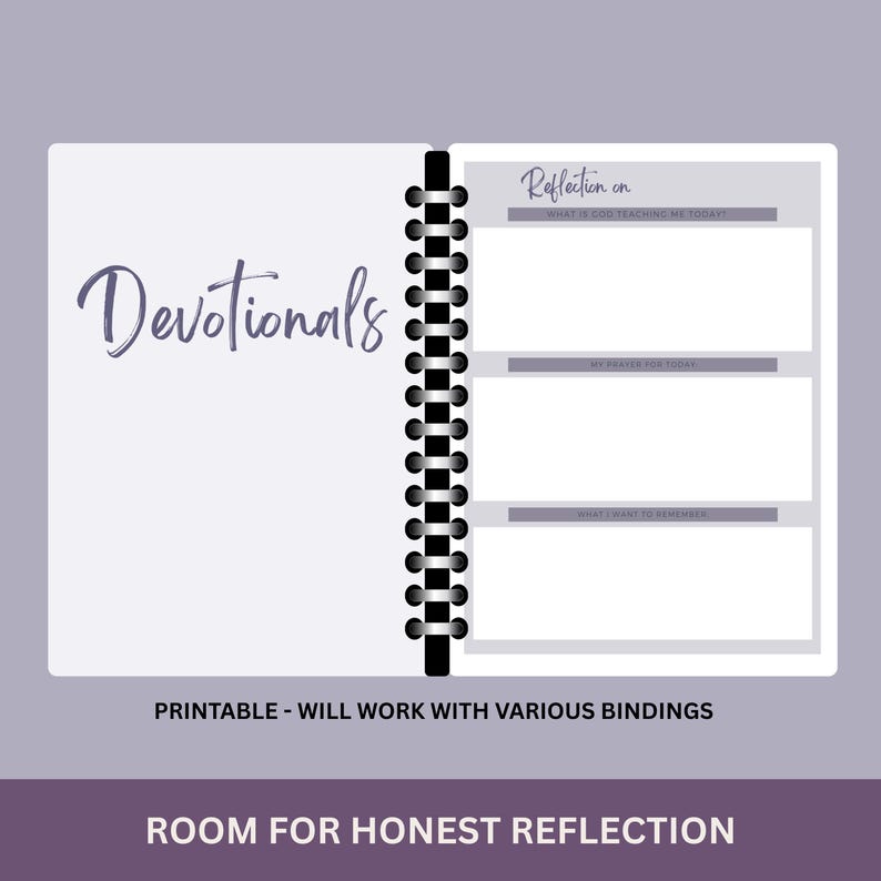 Digital 2026 Christian Prayer Journal Morning Devotional Quiet Time ...
