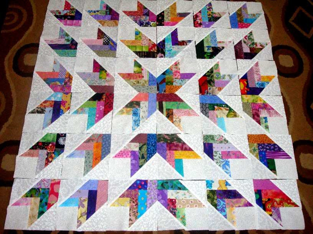 36 FRENCH BRAIDS Quilt Top Fabric Blocks Squares 6"x6" - Etsy