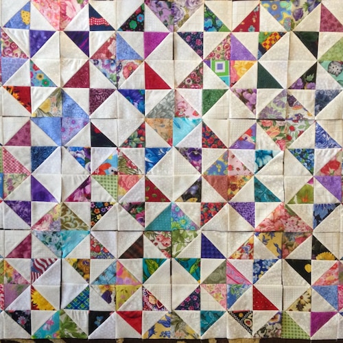 12 BRIGHT STARS Quilt Top Fabric Blocks Squares - Etsy