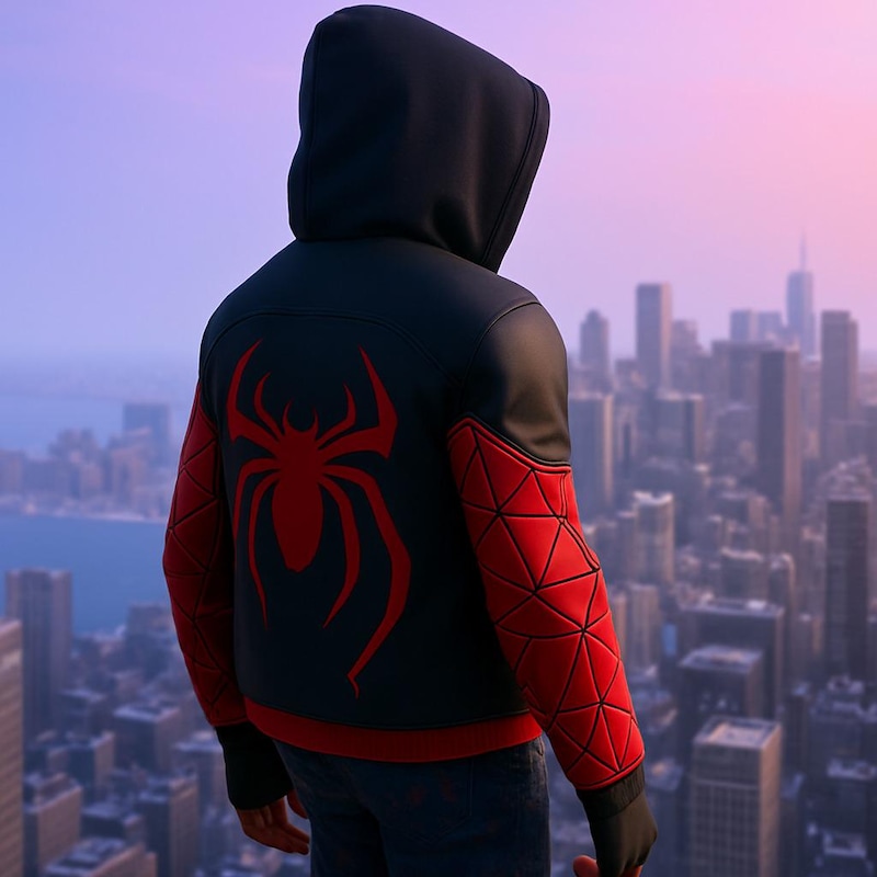 Miles Morales Hoodie Etsy