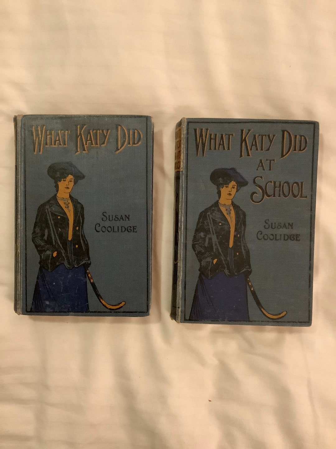 SUSAN COOLIDGE Book Set What Katy Did/what Katy Did at School Collins ...
