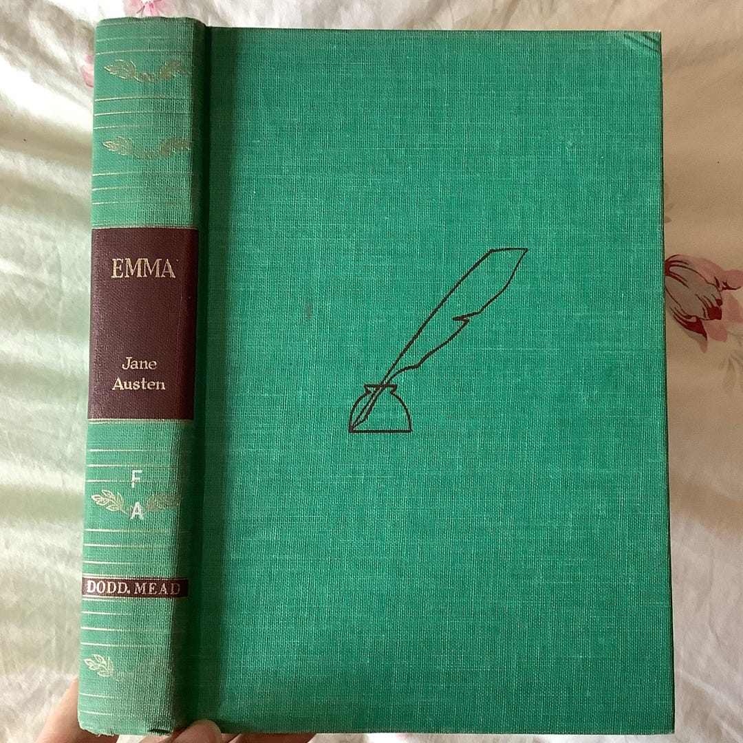 EMMA by JANE AUSTEN; Dodd Mead Great Illustrated Classics 1961 - Etsy