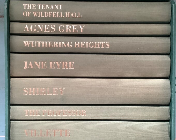 The COMPLETE BRONTE NOVELS Folio Society Box Set 1998 Illustrated Green ...