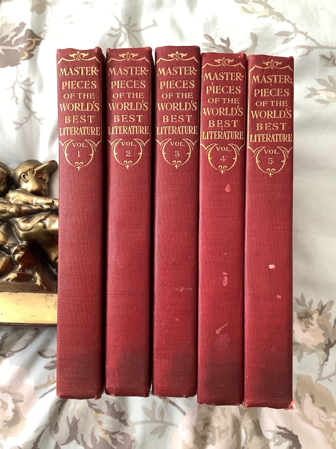 MASTERPIECES of the WORLD’S Best LITERATURE Five Volumes Edited by ...