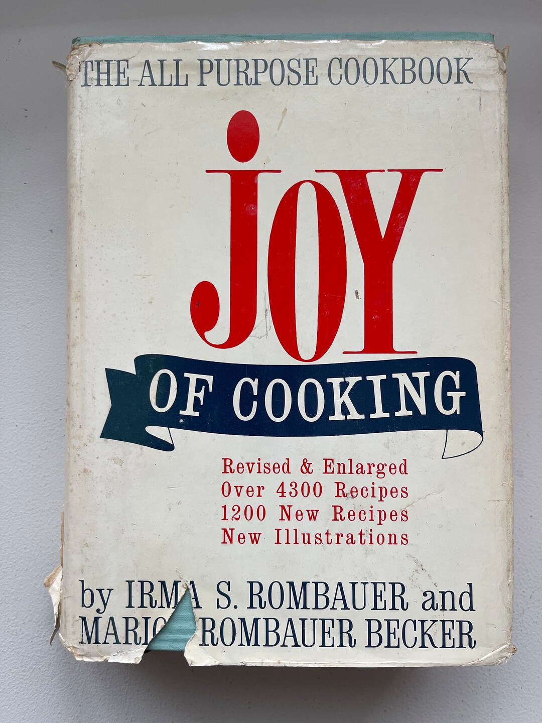 JOY OF COOKING by Irma S. Rombauer/ All Purpose Cookbook/january 1967 ...