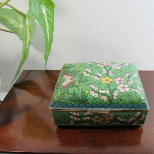 Cloisonne Box - Etsy