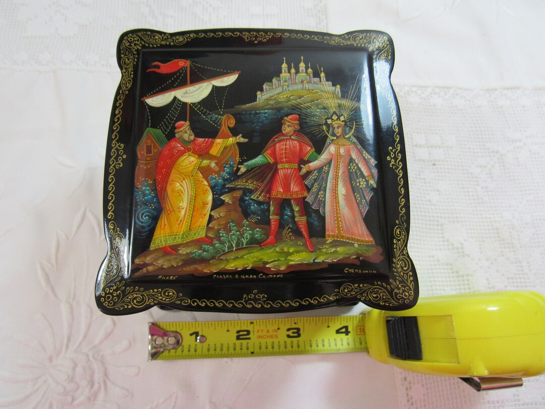 Palekh Art Box - Etsy