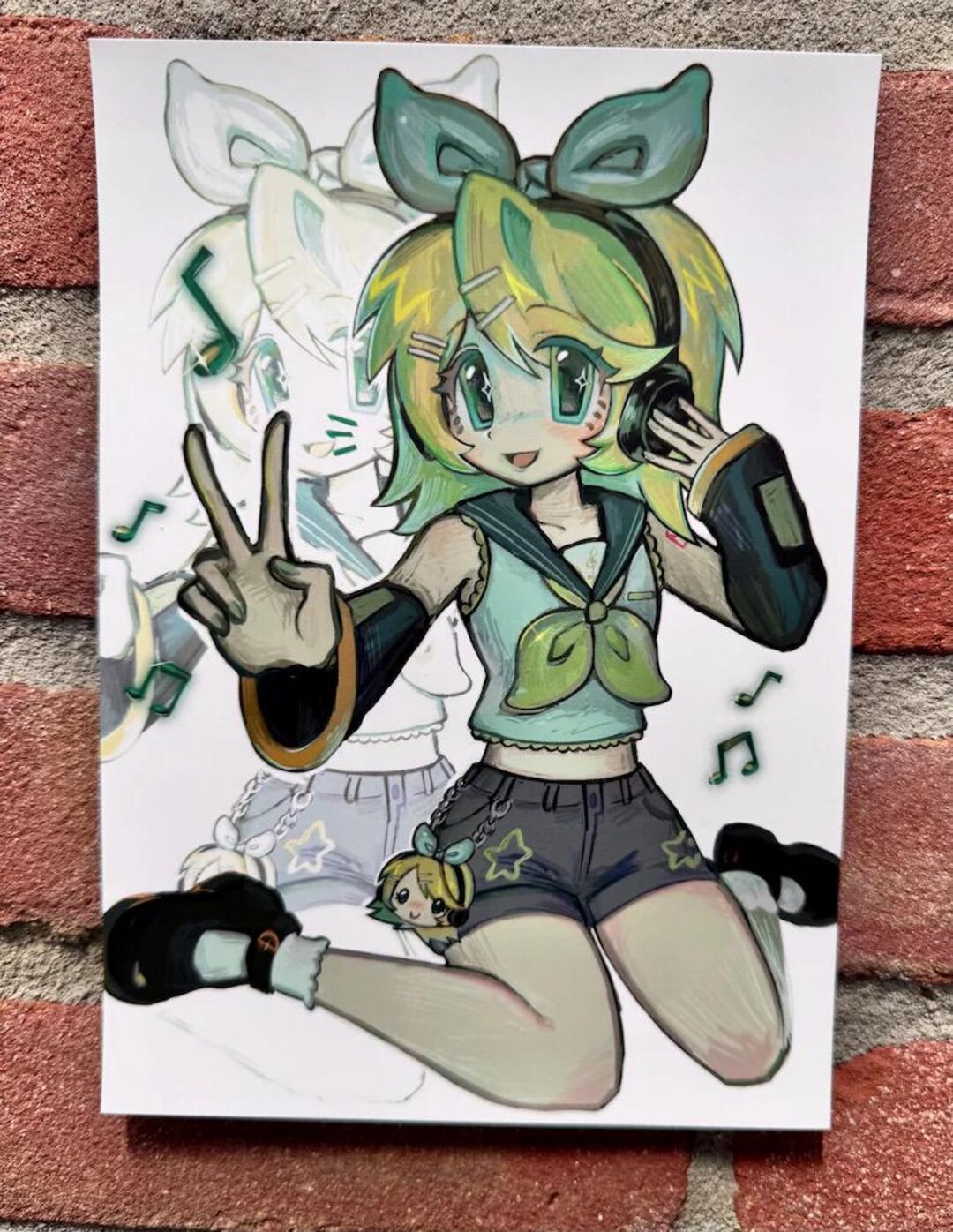 Rin Vocaloid Art Print - Etsy