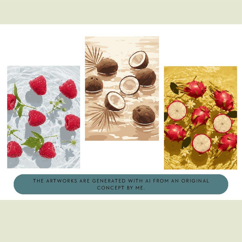 DIY Color by Number | Fruits Color by Number for Adults | Printable ...