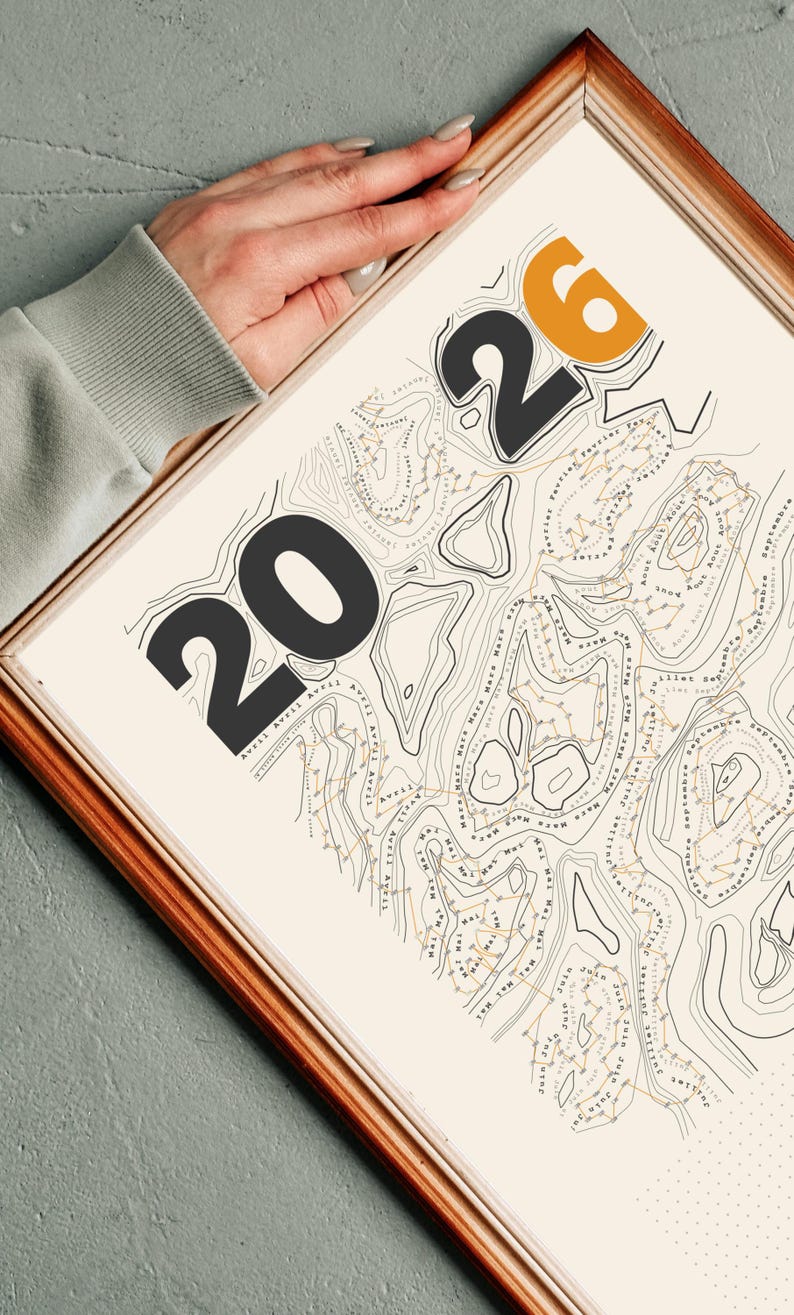 2026 Calendar: 365 Days. One Single Ascent. - Etsy