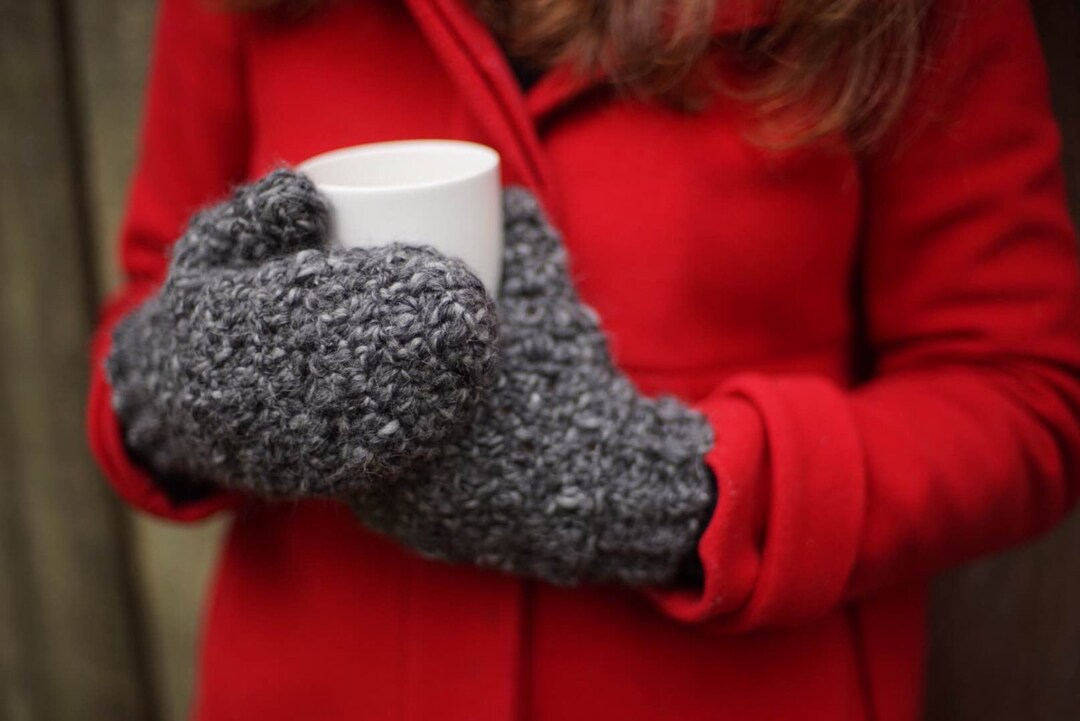 Quick and Easy Chunky Mitten Pattern - Etsy