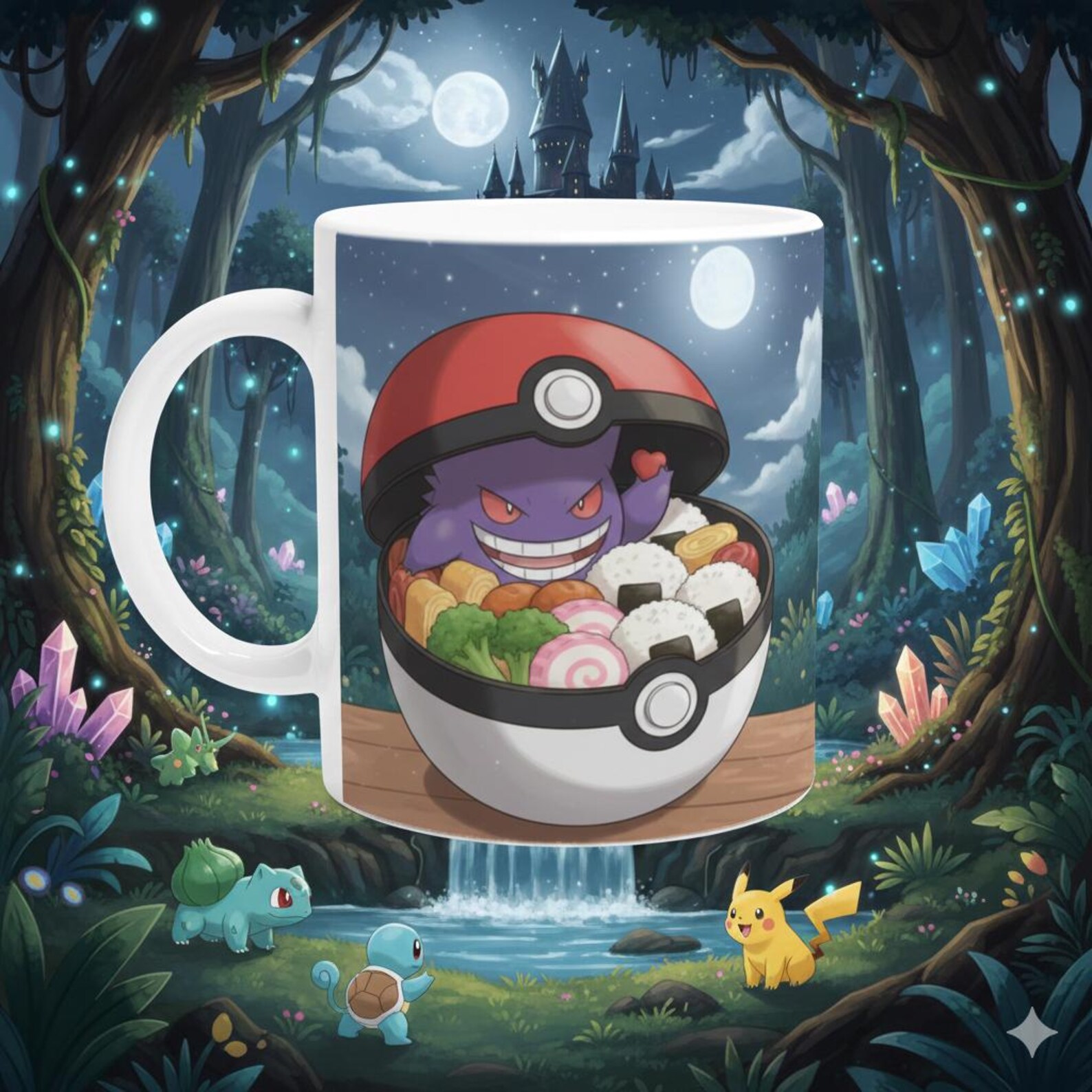 Gengar Mug • Poke Gengar Character Cup • Poke Fan Gift • Tasse Geschenk ...