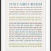 Family Mission Statement, Family Sign, Christian Family Rules ...