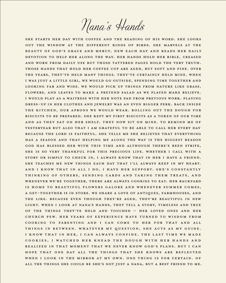 Custom Quote Poem or Vows Custom Print Custom Poem - Etsy