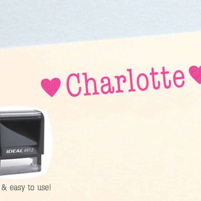 Custom Name Stamp - Etsy