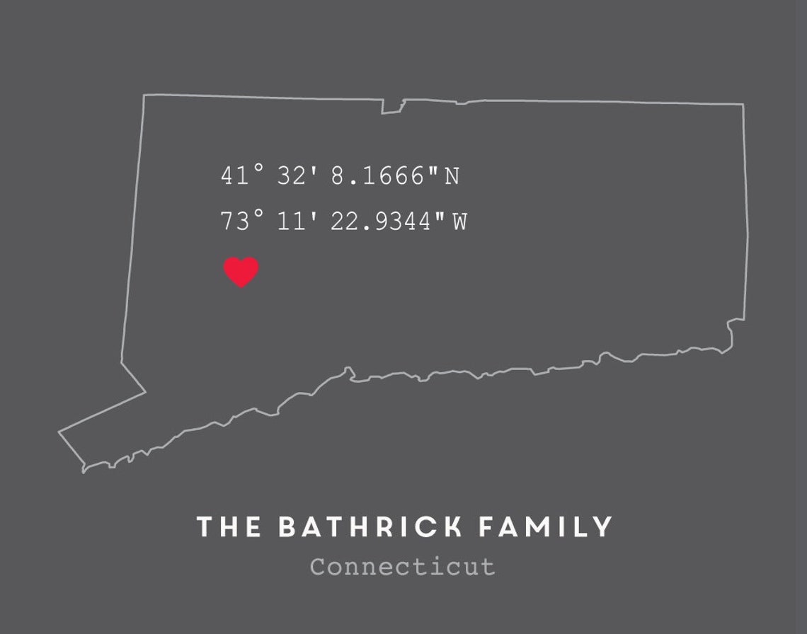 Longitude map of pennsylvania