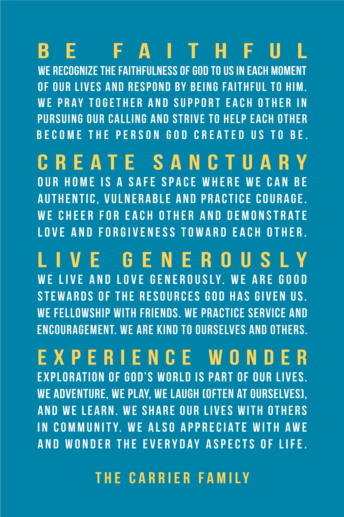 Family Rule Wall Art Christian Family Rules Print Mission - Etsy Australia