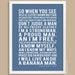 Personalized Quote Print, Subway Art Poster (poem, Inspirational Quote ...