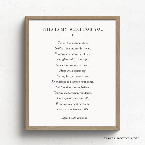 My Wish for You - Etsy