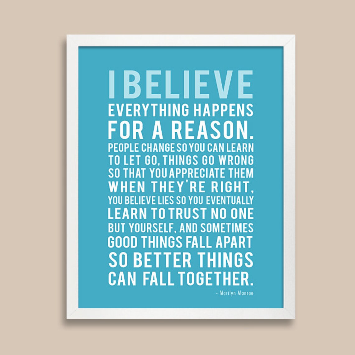 Custom Quote Print Subway Art Poster inspirational Quote - Etsy