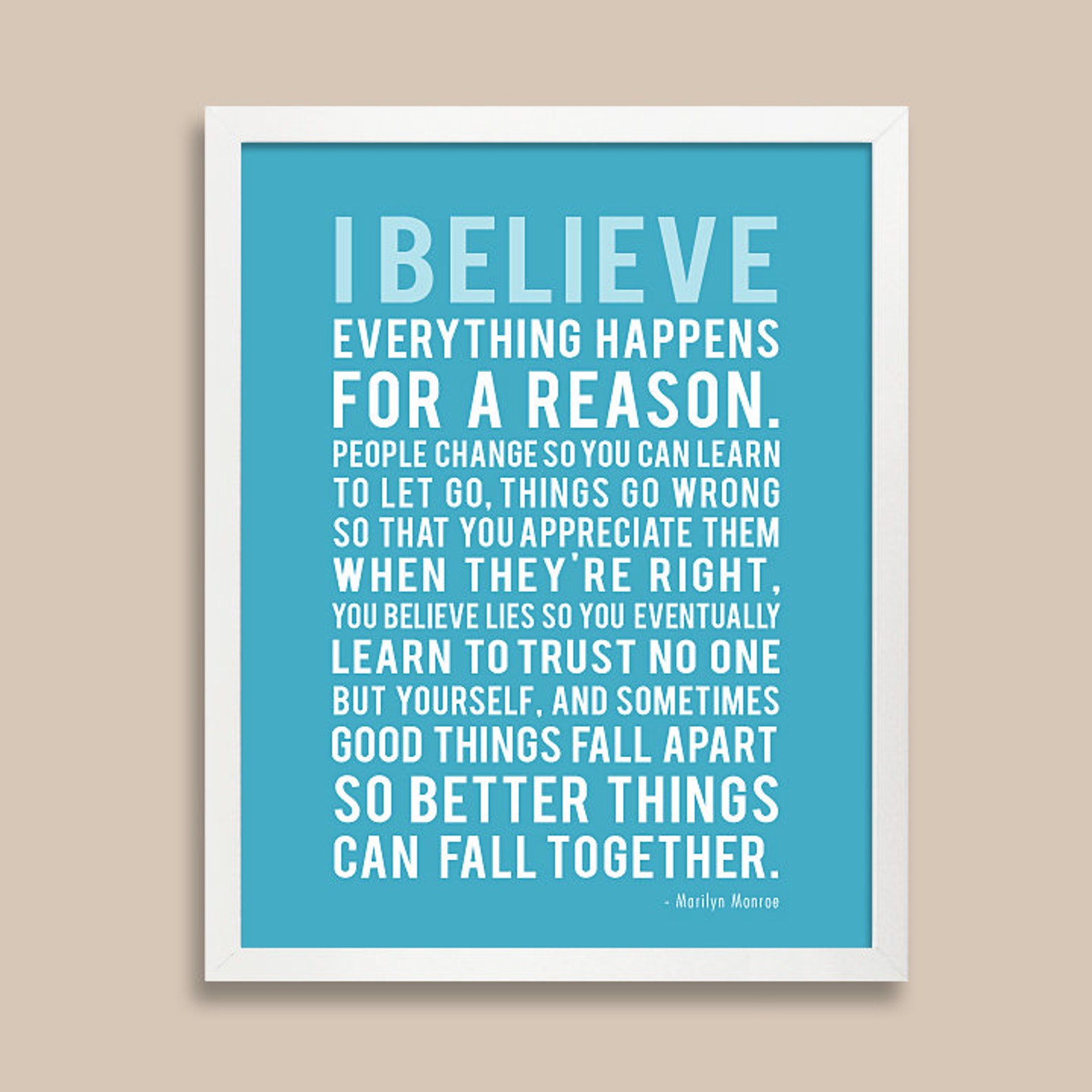 Custom Quote Print Subway Art Poster inspirational Quote - Etsy