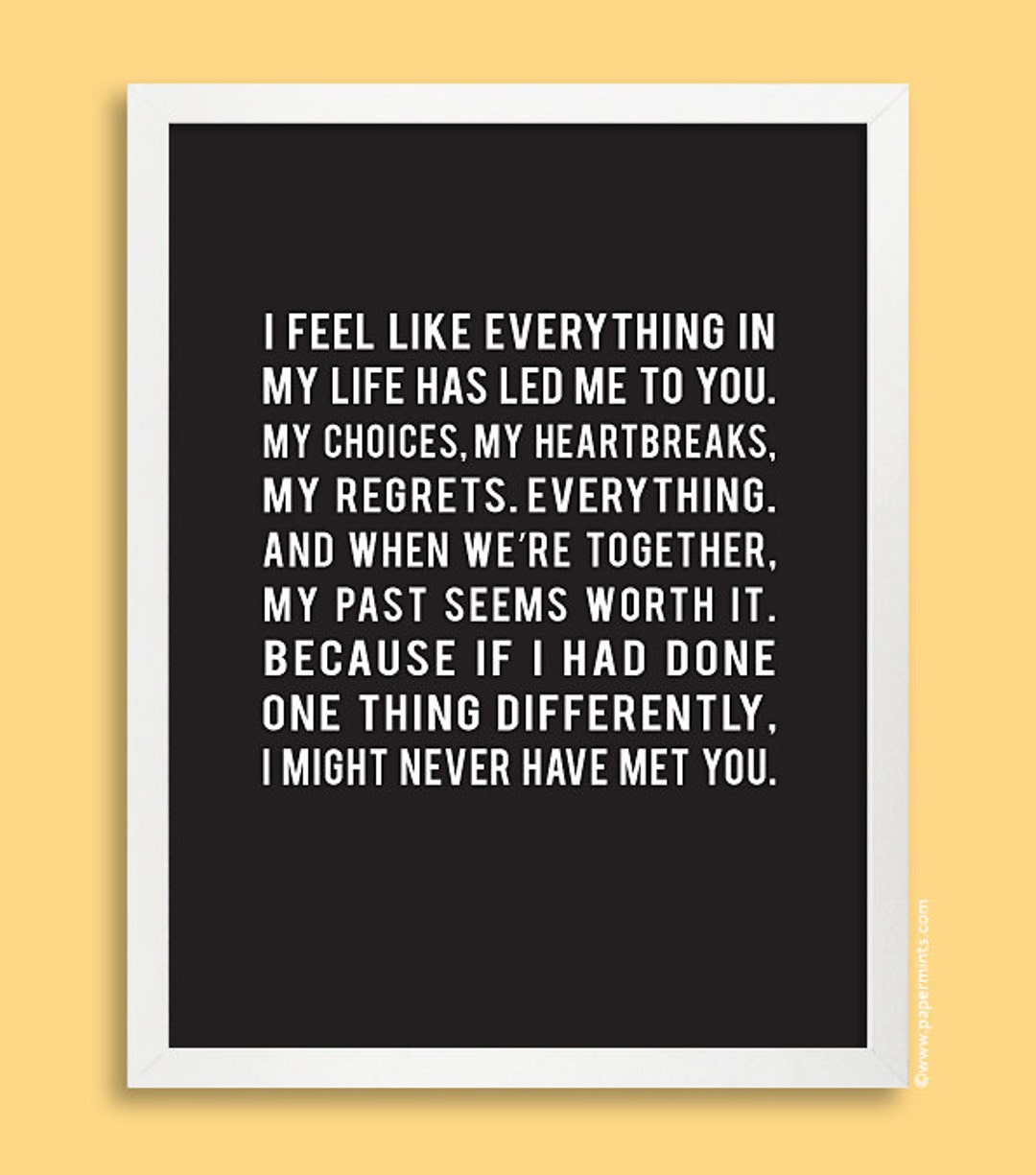 Personalized Quote Print, Subway Art Poster (poem, Inspirational Quote ...