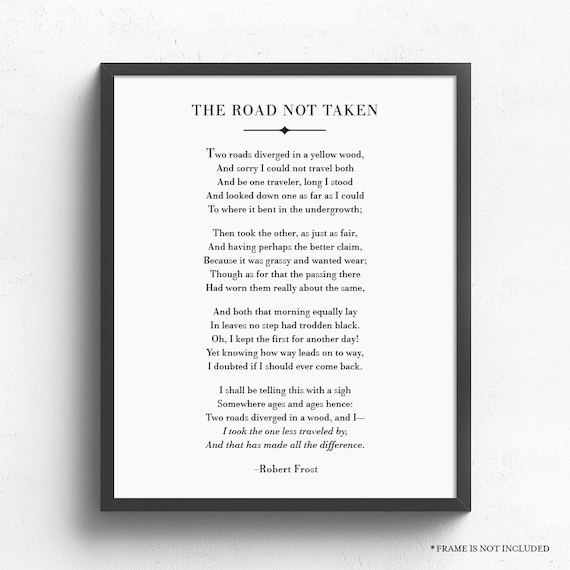 Travel Poem The Road