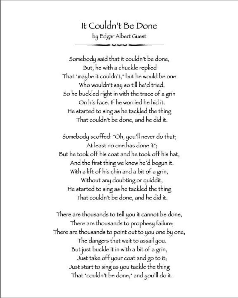 Custom Poem Print Personalized Poster Favorite Quote Etsy