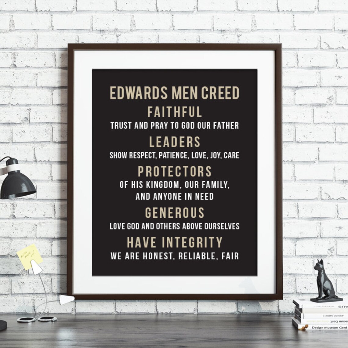 Family Mission Statement, Personalized Family Rules Wall Art, Family ...