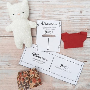 Mini Plushie Sewing Pattern Bundle: 6 Animals & Capsule Wardrobe ...