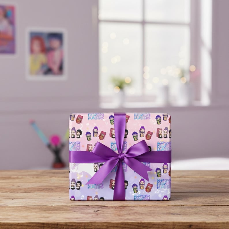 Kpop Demon Hunters Digital Seamless Paper, 70 Png Huntrix Seamless Wallpaper, Gifts Seamless ...