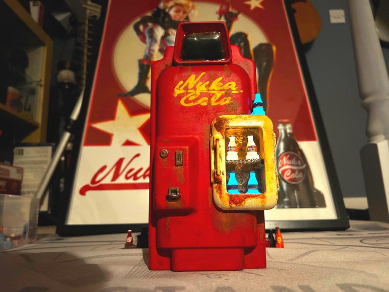 Fallout Inspired Nuka-cola Vending Machine – Multi-scale Replica With ...