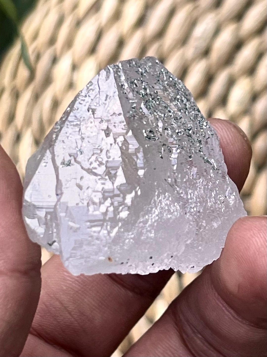 Himalayan Quartz Crystal From Ganesh Himal | Bubble Inclusion Quartz ...