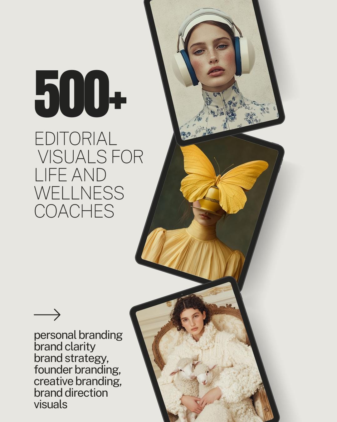 Personal Editorial Visual Archive (500 Images) | Custom Brand Visuals ...