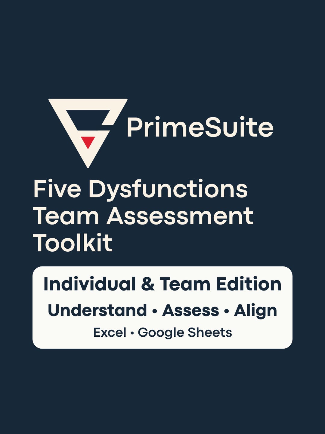 Five Dysfunctions Team Assessment Toolkit • Team Health Survey • Excel ...