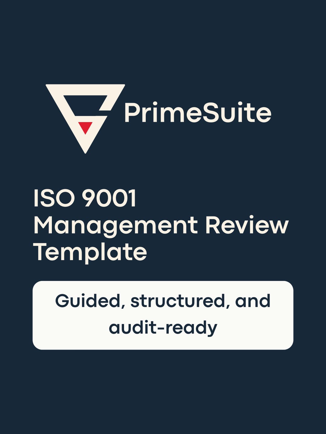 Management Review Template • ISO 9001 • 15 Structured Sections • Word ...