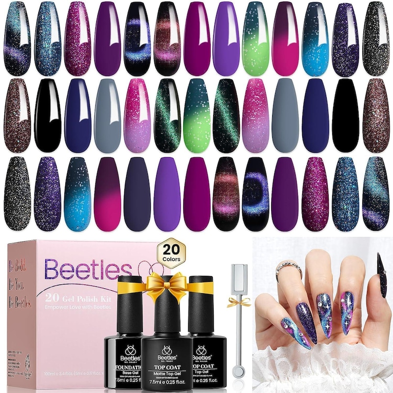 Nail Gel Cat Eye - Etsy