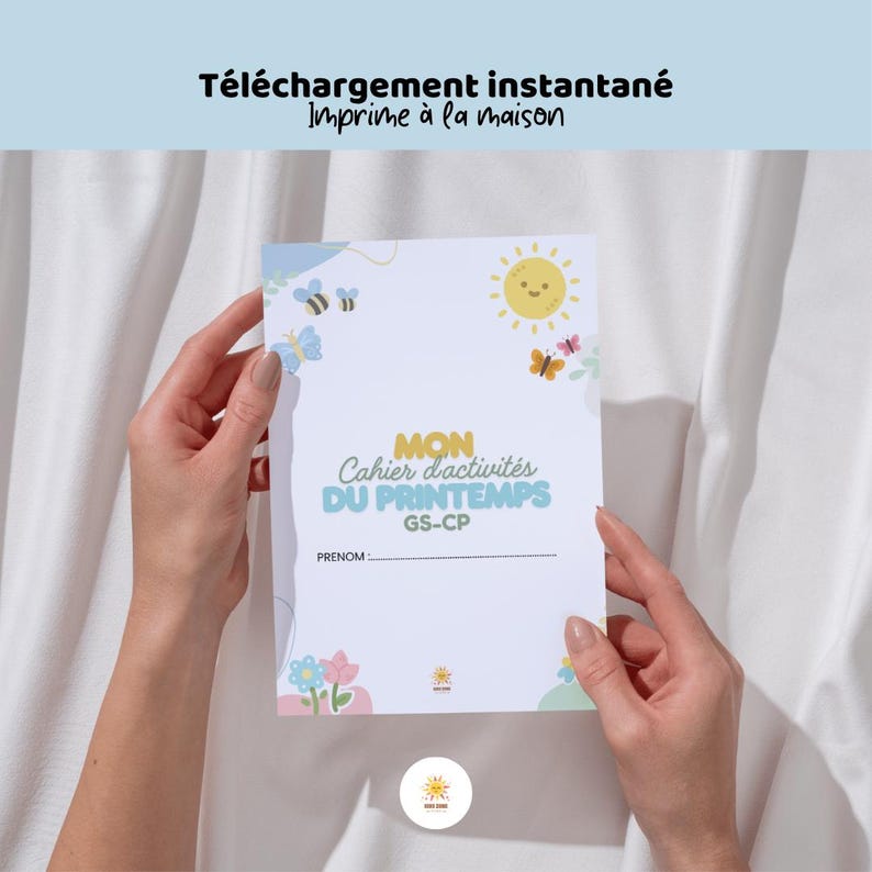 Spring Activity Book for Kindergarten and First Grade | Educational ...