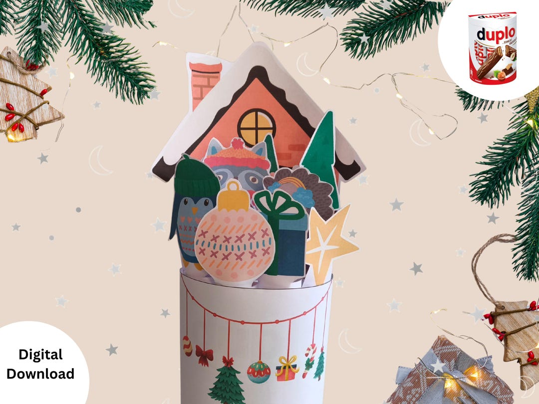 Duplo – Printable Template | Gift Idea for Christmas or Secret Santa ...