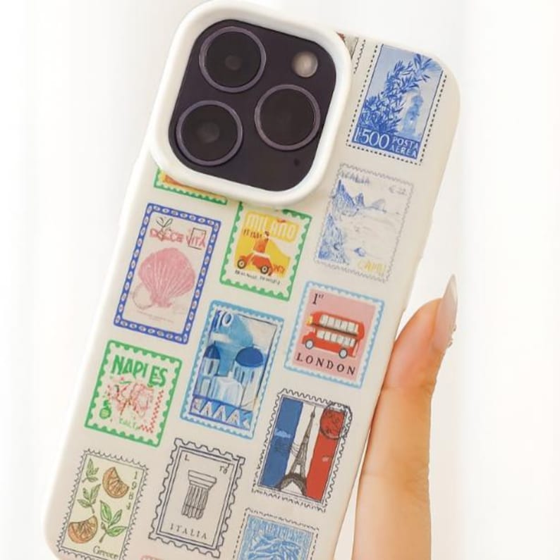 Retro Stamp Texture for iPhone Case - Etsy